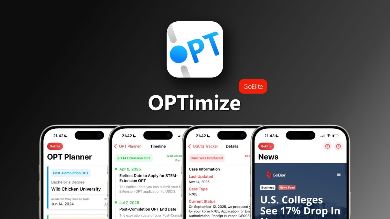Introducing Optimize: A Free, All-in-One OPT & Immigration Tracking ...