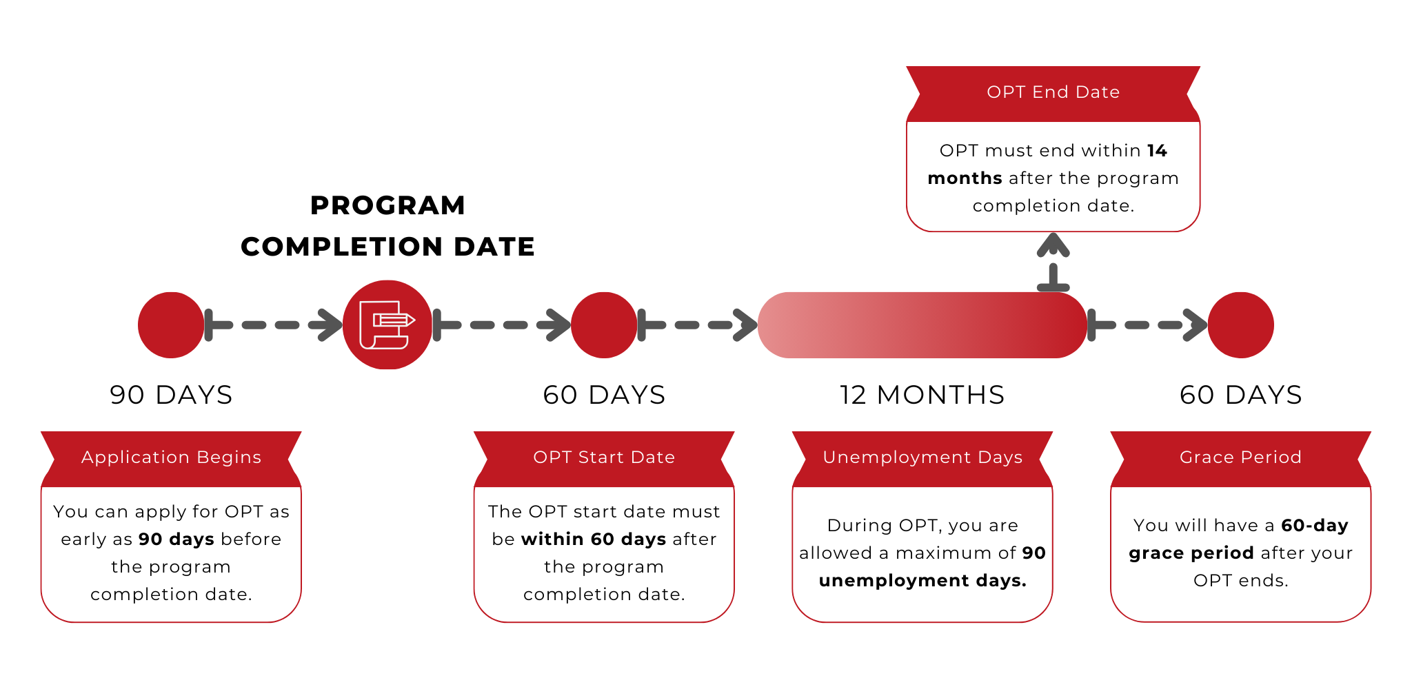 OPT Application Timeline